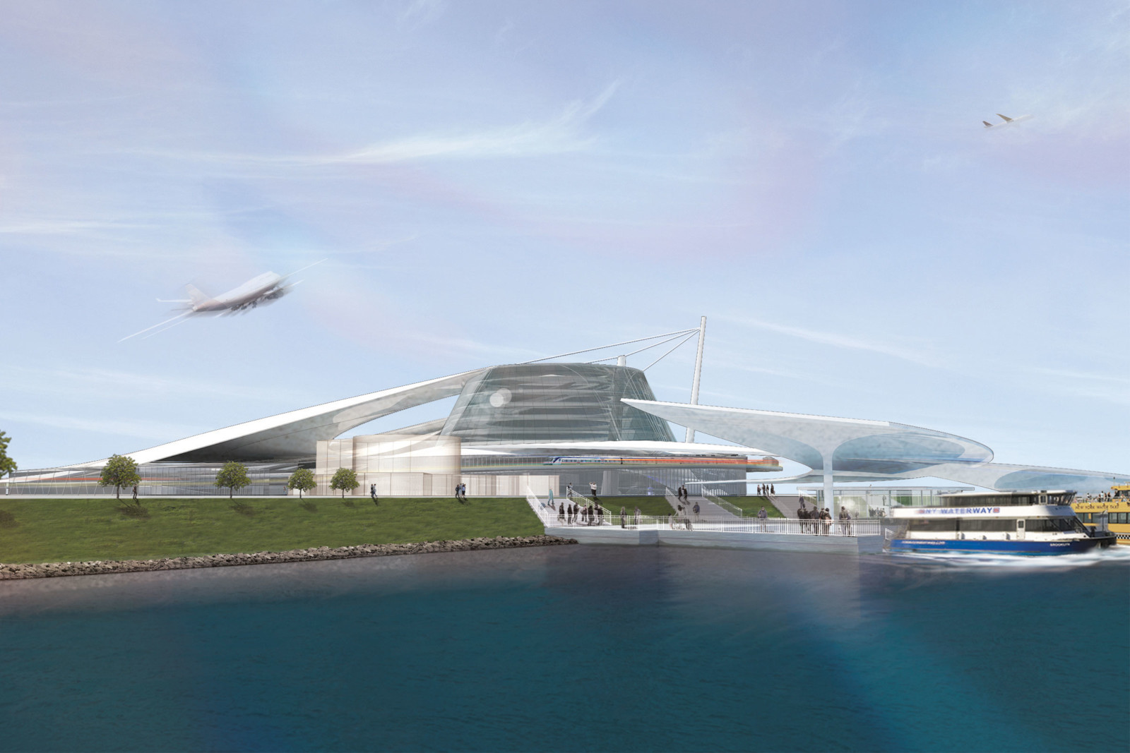 Port LaGuardia — Design Competition Master Plan — Dattner Architects