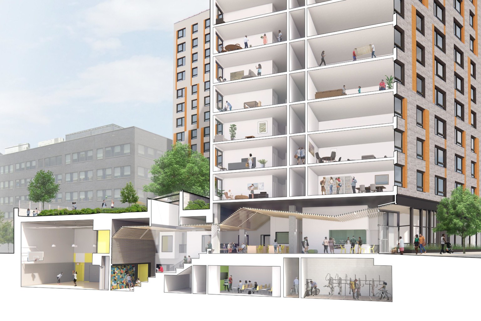 Cypress Hill East New York Community Center — Dattner Architects