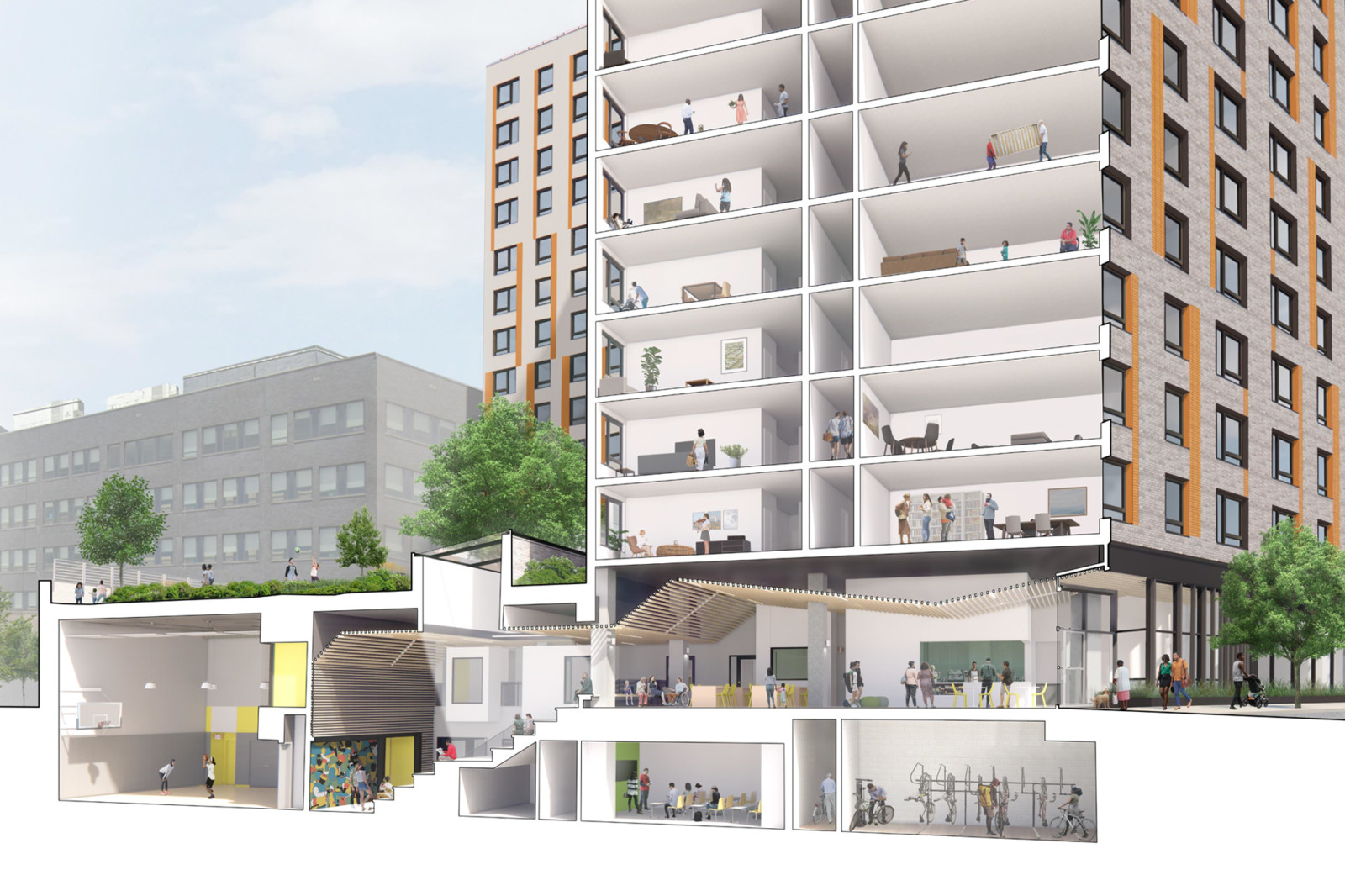 Cypress Hill East New York Community Center — Dattner Architects