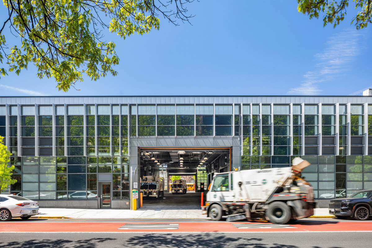 DSNY Brooklyn District 3 Garage & Offices featured in The Architect’s ...